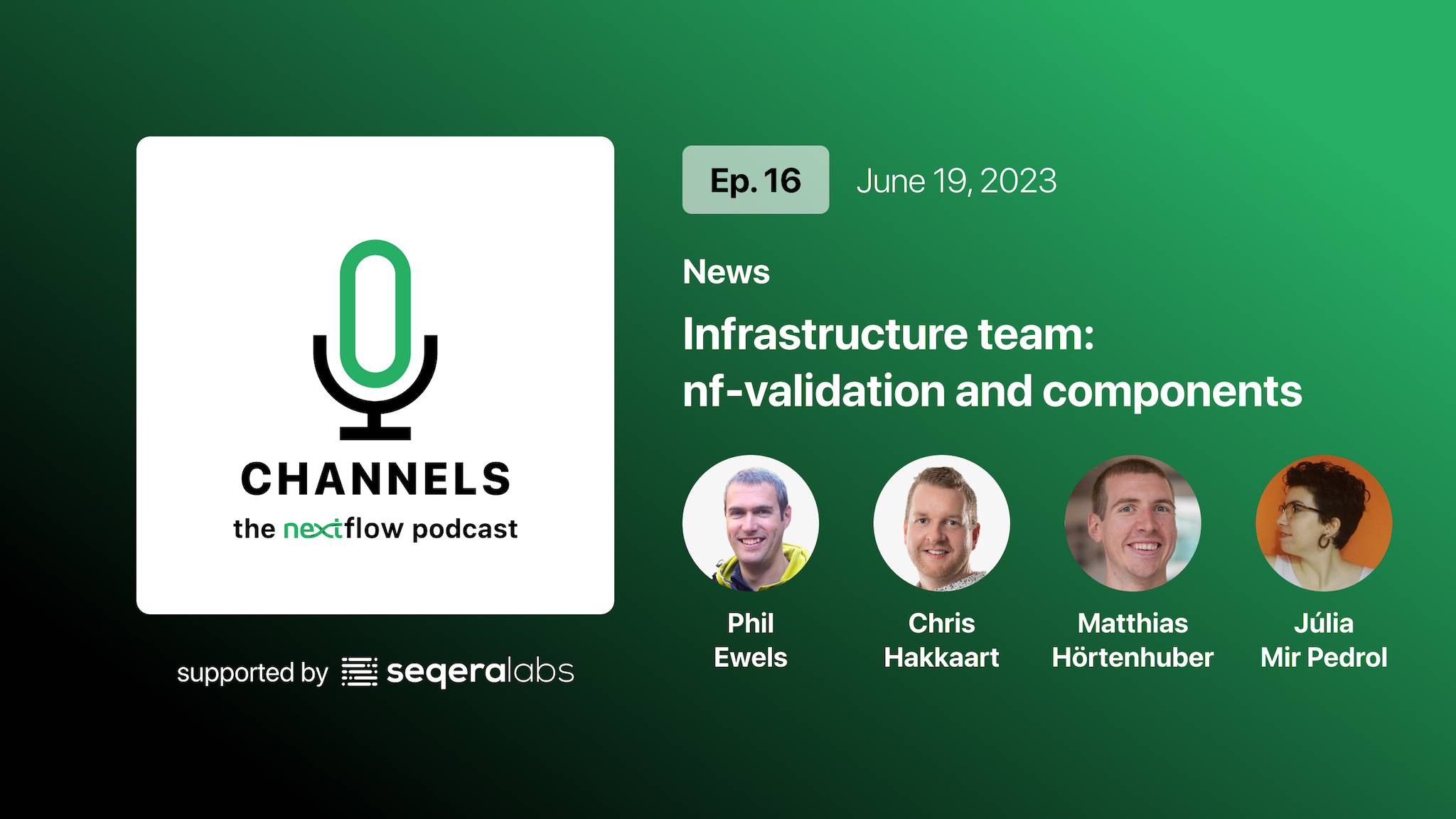 Infrastructure team: nf-validation and nf-core components | The Nextflow Podcast by Seqera